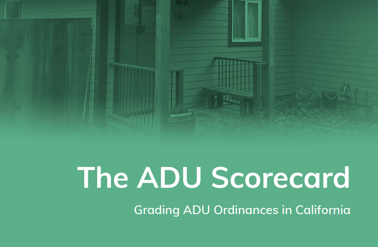 The ADU Scorecard: Center for Community Innovation Grading ADU ...